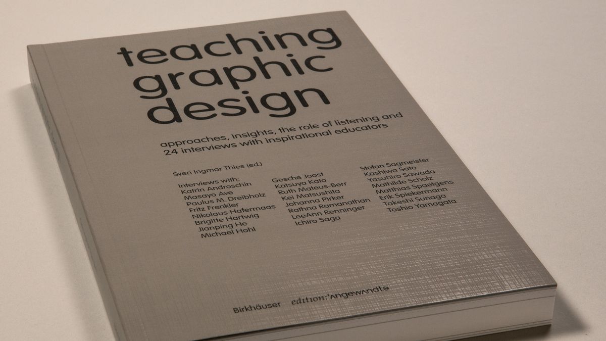 Professor Fritz Frenkler | Interview im Buch "Teaching Graphic Design" - TUM Emeriti of Excellence